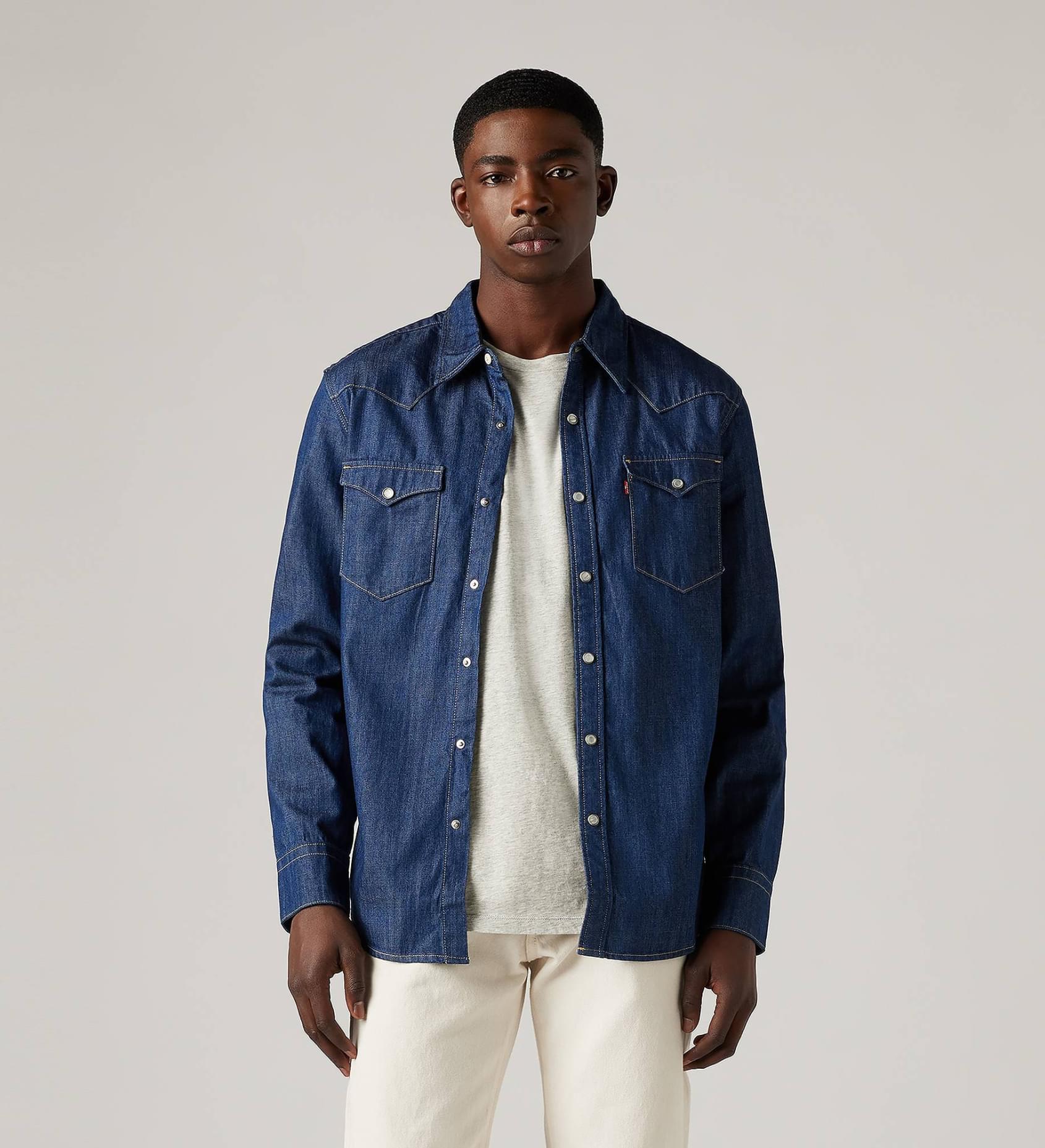 Barstow Standard Fit Western Shirt - Levi's Jeans, Jackets & Clothing
