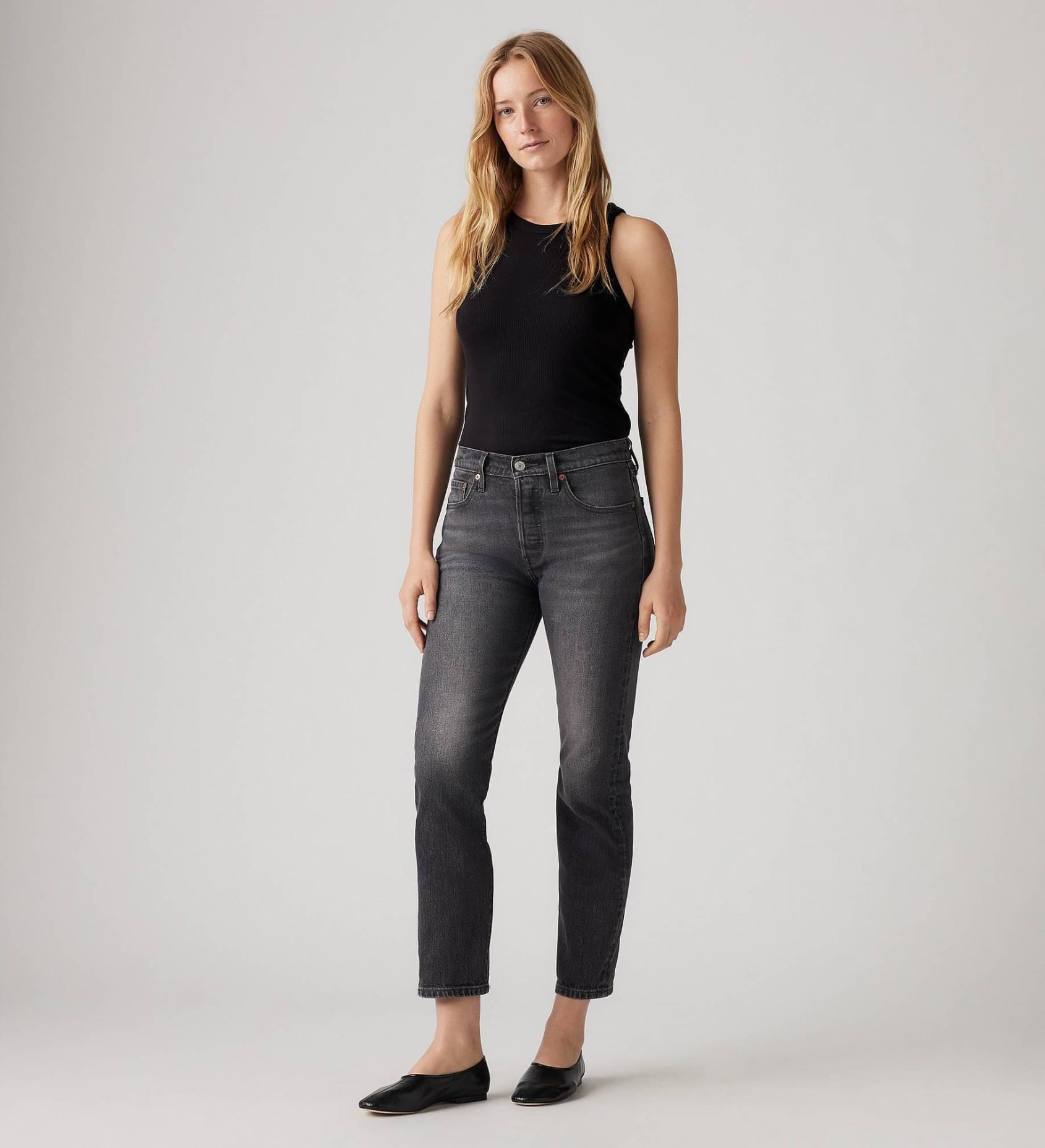501® Original Cropped Jeans - Levi's Jeans, Jackets & Clothing