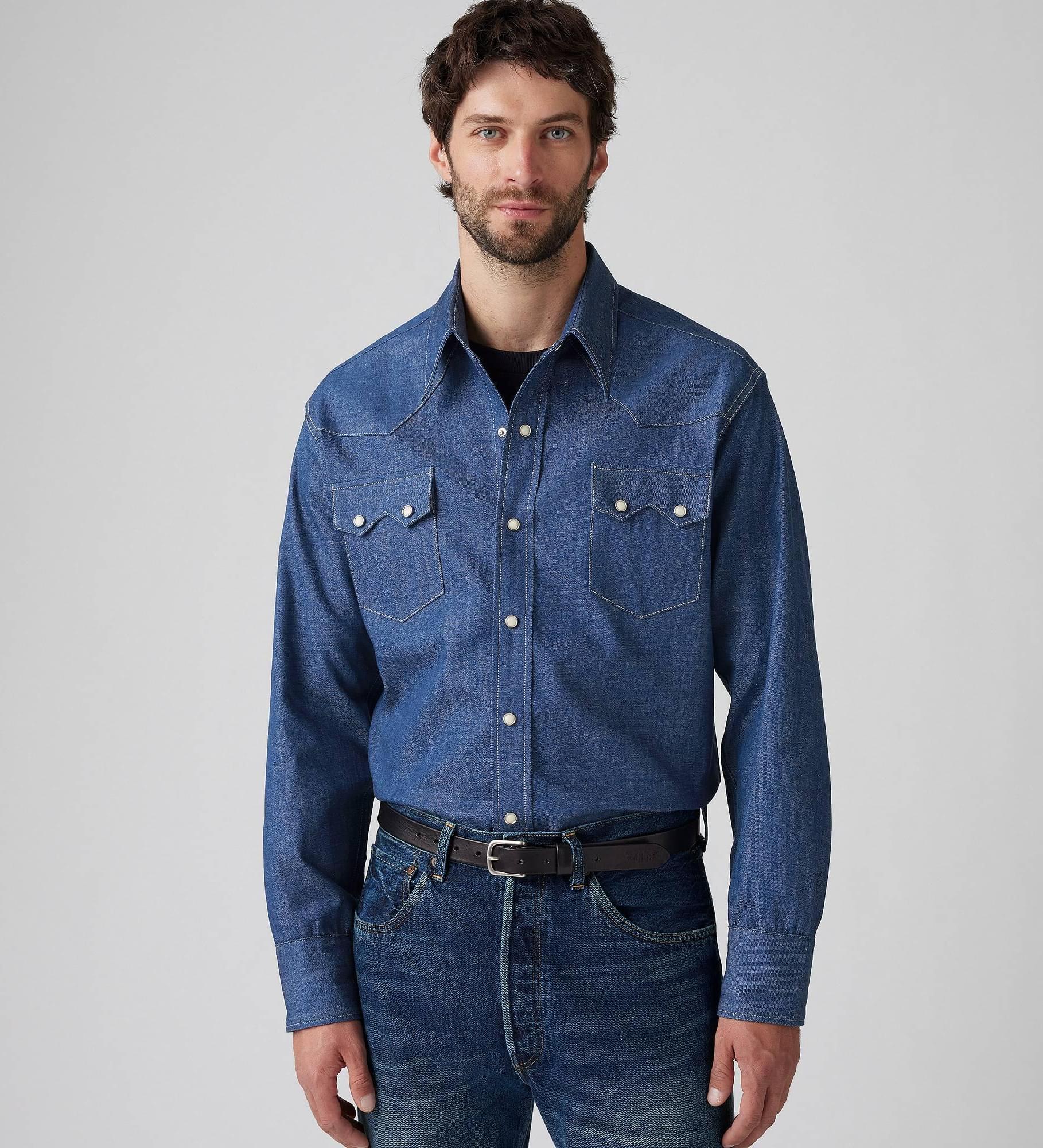 Levi's® Vintage Clothing Shorthorn Sawtooth Shirt - Levi's Jeans ...