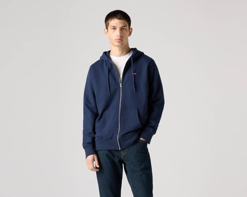 Original Zip Up Hoodie - Levi's Jeans, Jackets & Clothing