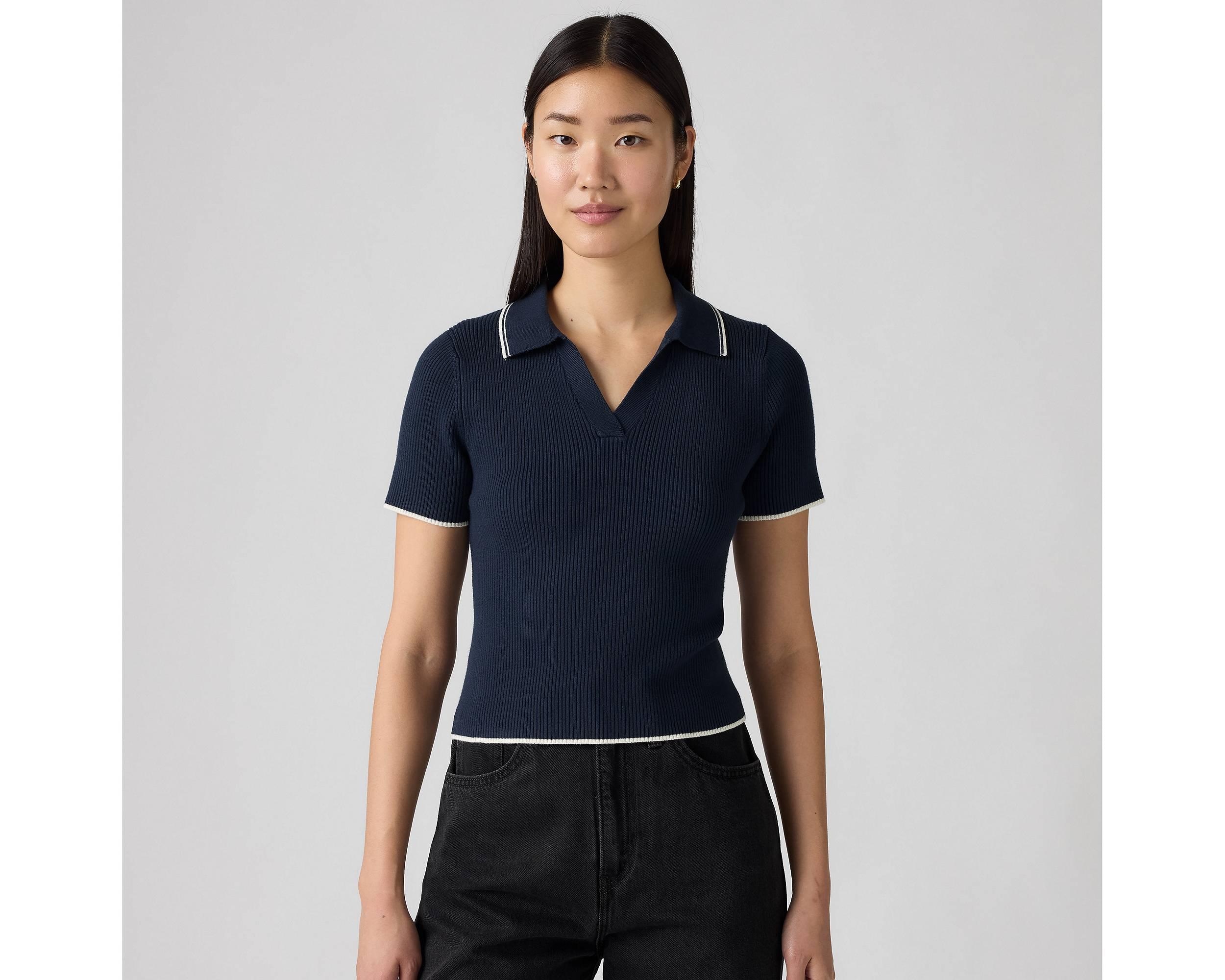 Faith Polo Sweater - Levi's Jeans, Jackets & Clothing