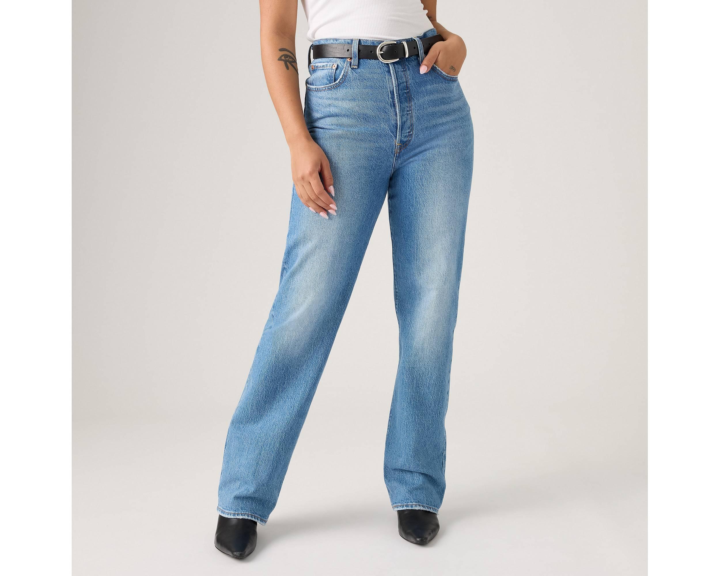 Ribcage Full Length Jeans - Levi's Jeans, Jackets & Clothing