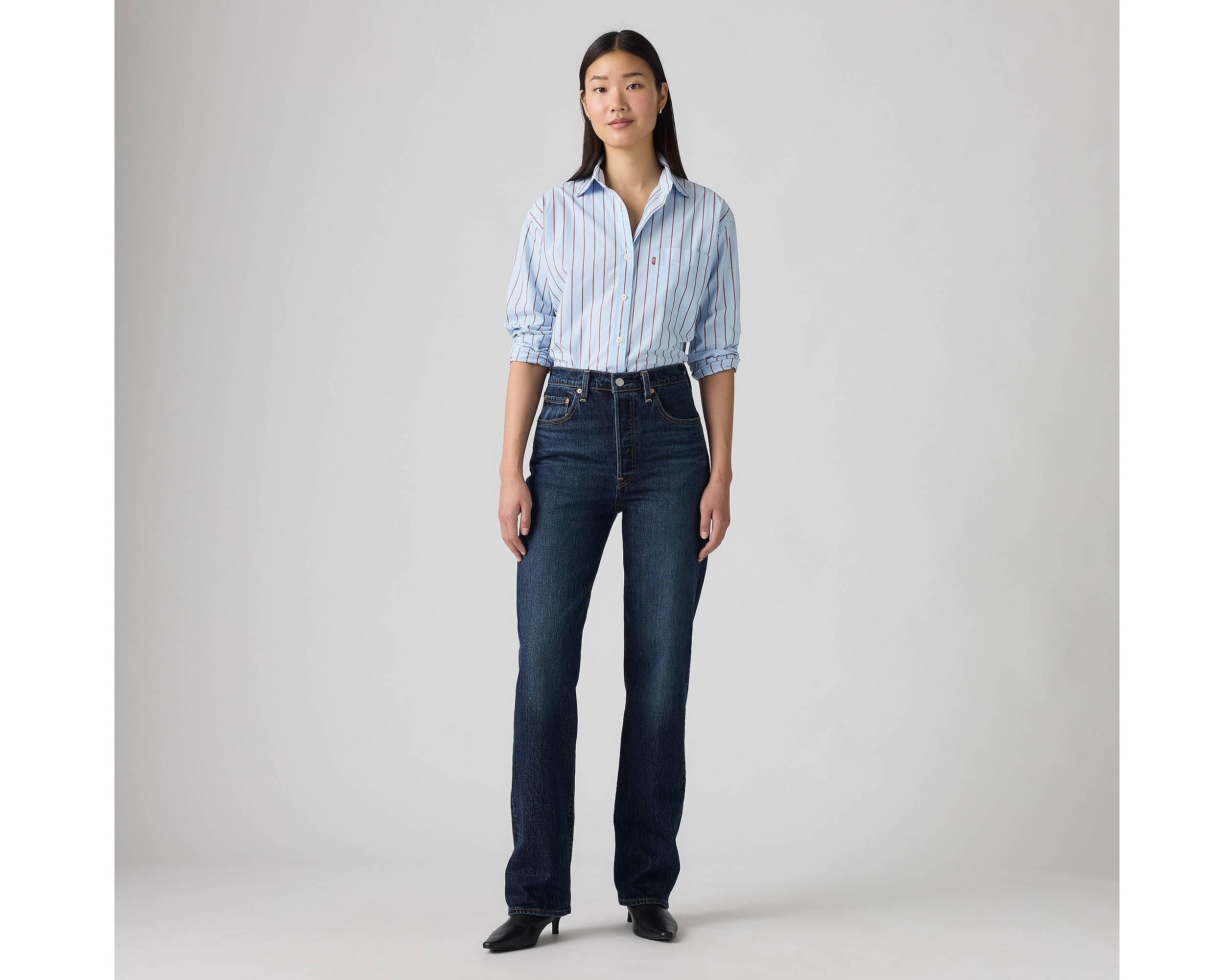 Ribcage Full Length Jeans - Levi's Jeans, Jackets & Clothing