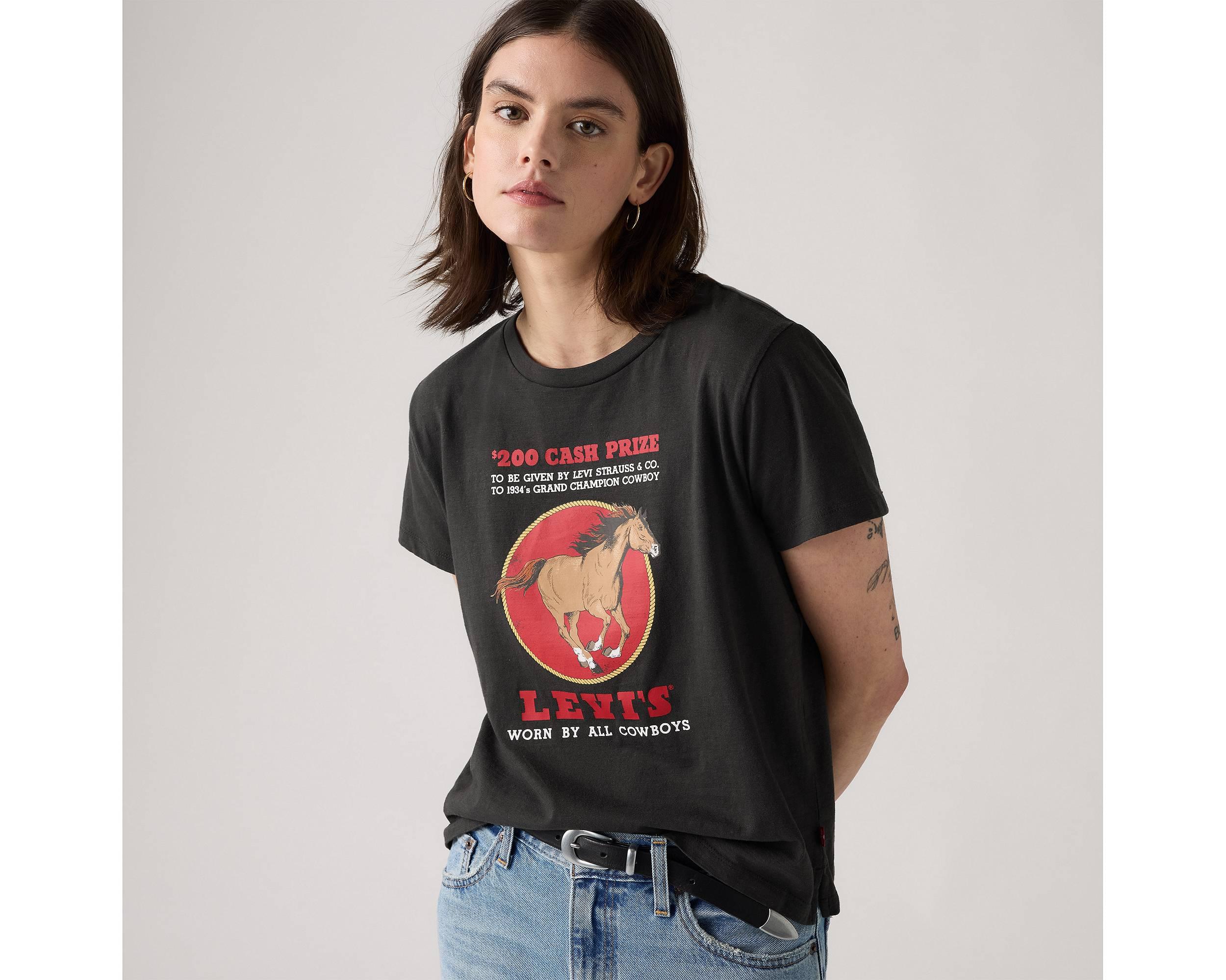 Graphic Boxy Tee - Levi's Jeans, Jackets & Clothing